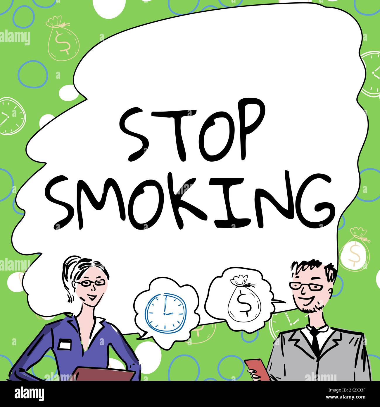 Conceptual display Stop Smoking. Internet Concept Discontinuing or ...