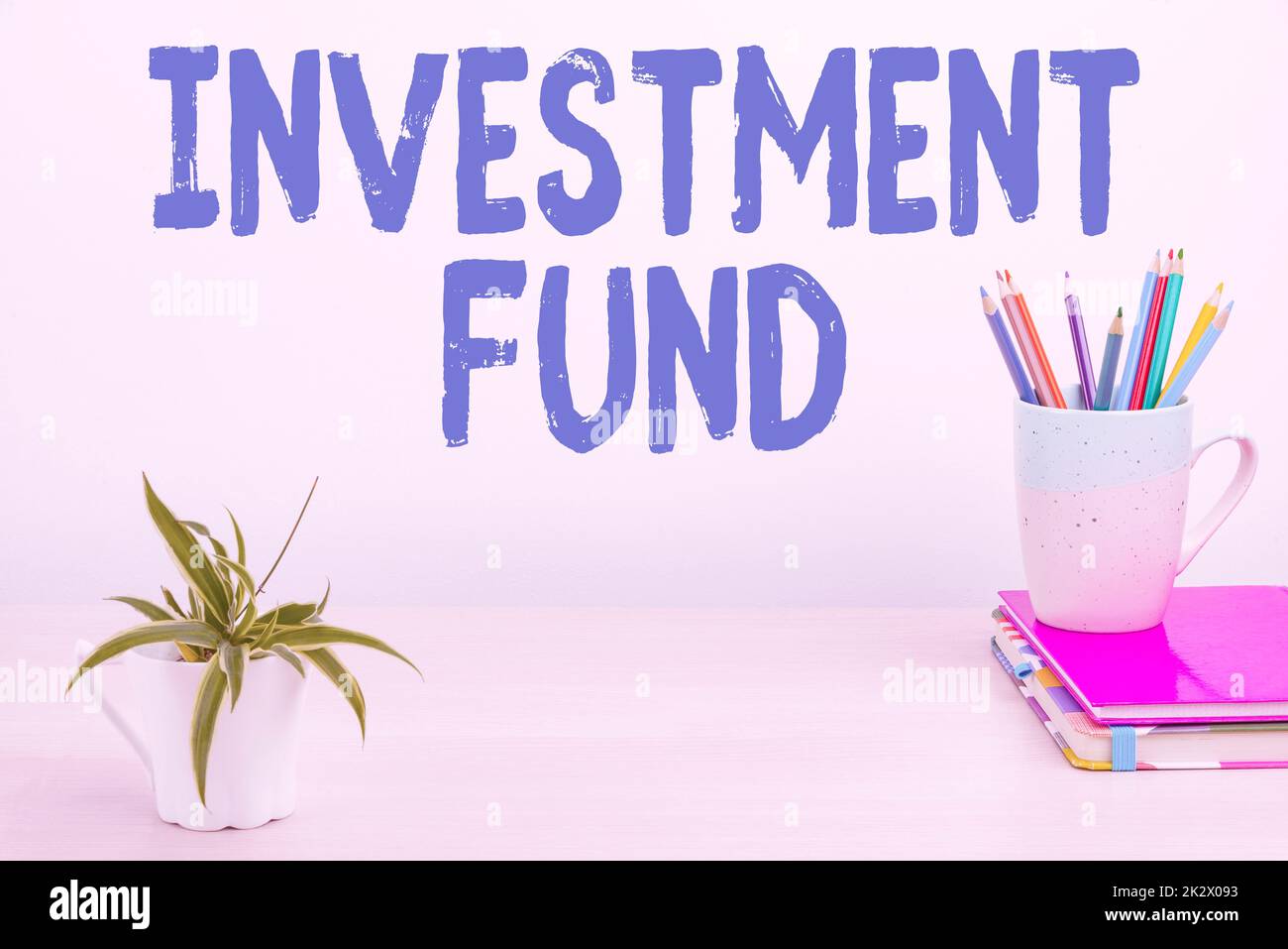 Text sign showing Investment Fund. Word Written on A supply of capital ...