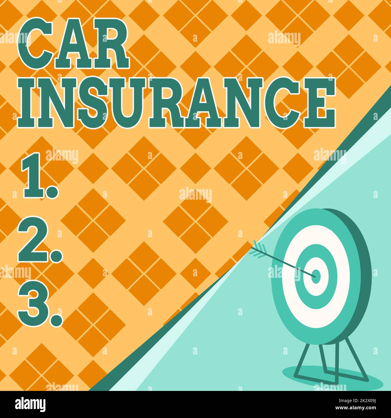 Conceptual caption Car Insurance. Business concept Accidents coverage ...
