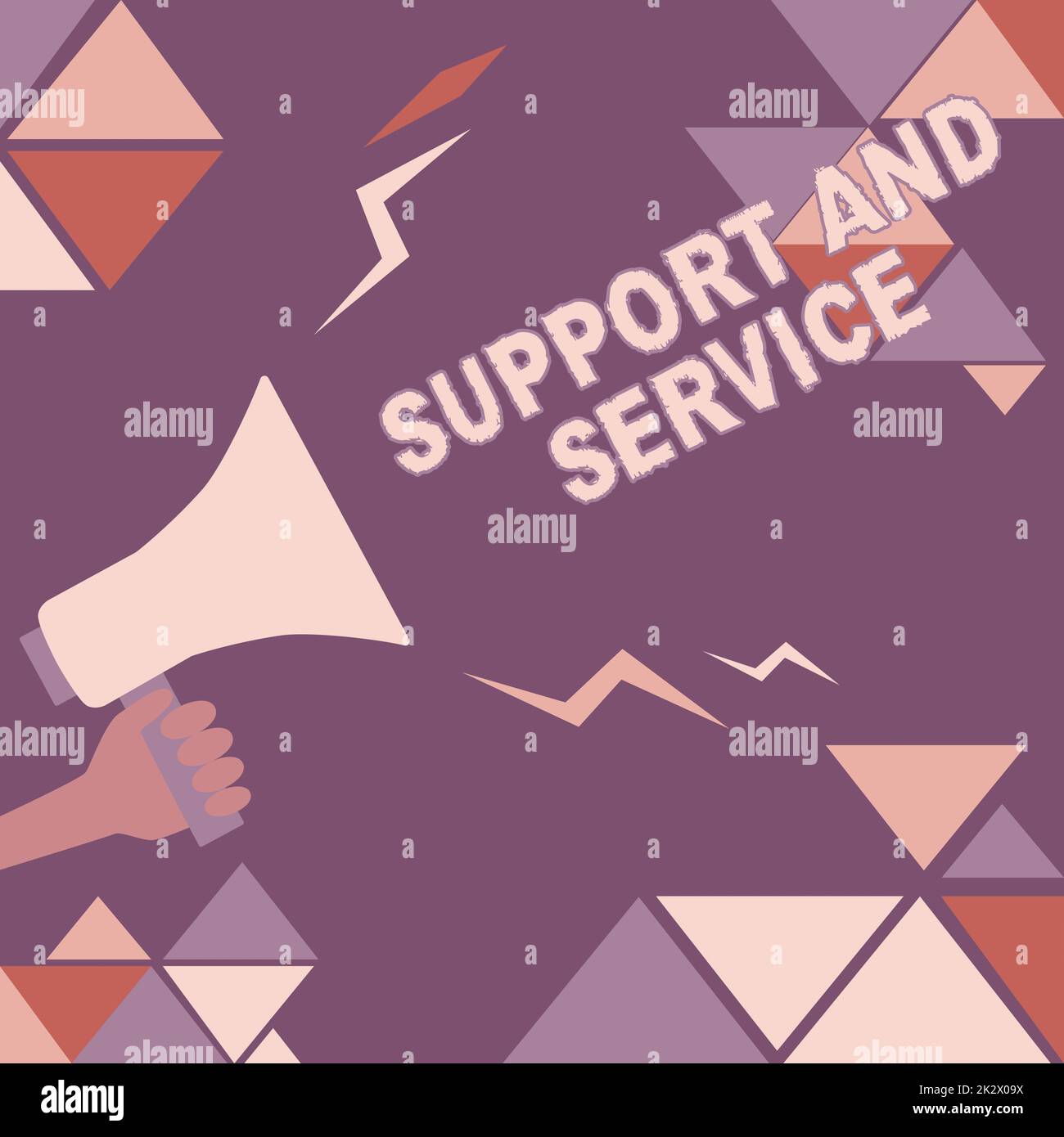 Inspiration showing sign Support And Service. Conceptual photo assist ...