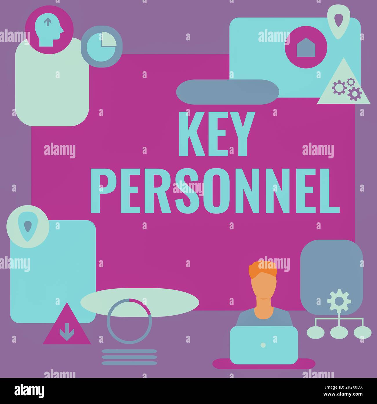 Handwriting text Key Personnel. Word Written on Program Directors ...