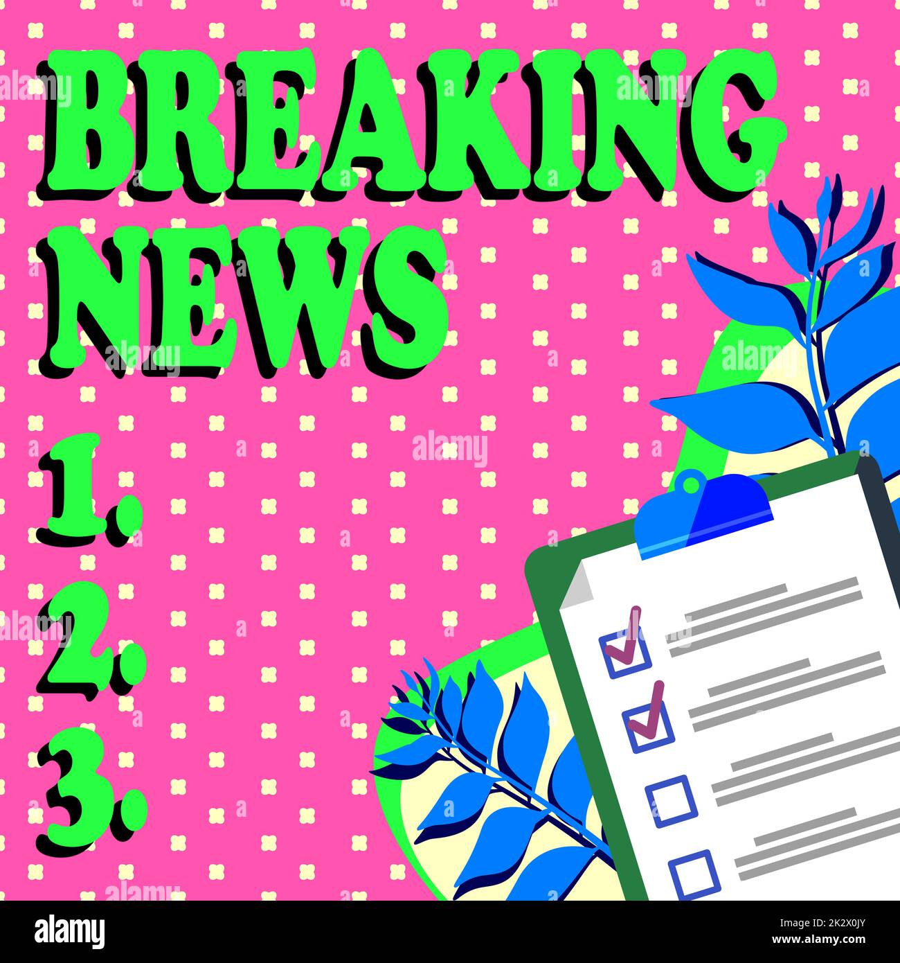 Text caption presenting Breaking News. Conceptual photo Special Report ...