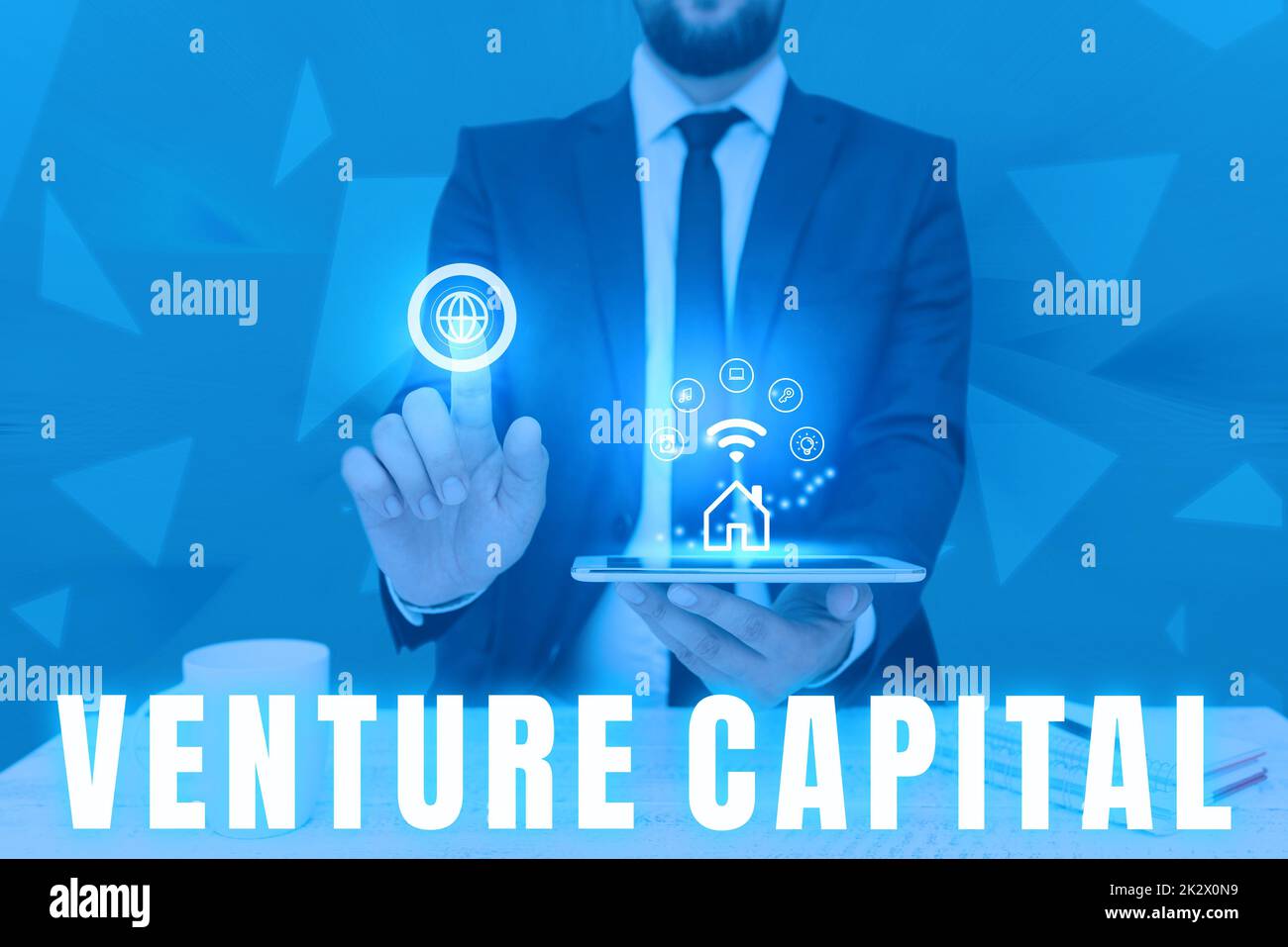 Inspiration showing sign Venture Capital. Word Written on financing ...