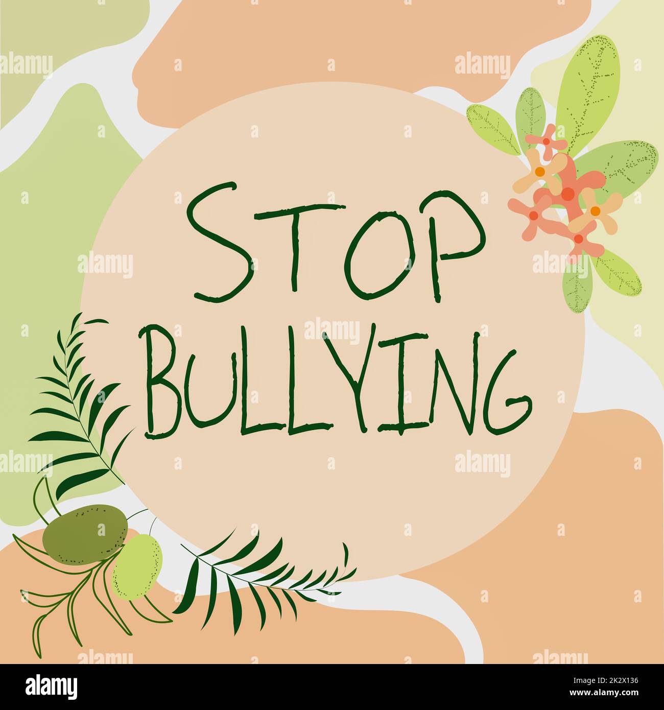 Inspiration showing sign Stop Bullying. Business concept Fight and ...
