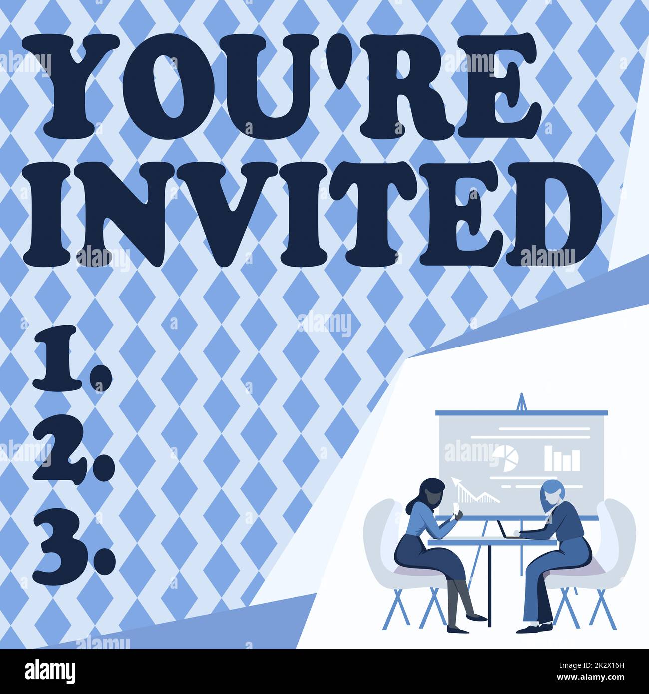 Hand writing sign You Re Invited. Business idea Please join us in our ... Hand writing sign You Re Invited. Business idea Please join us in our ...