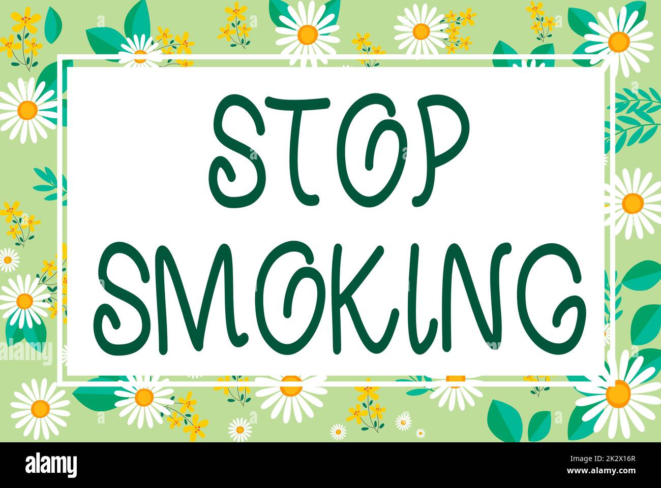 Hand writing sign Stop Smoking. Business overview Discontinuing or ...