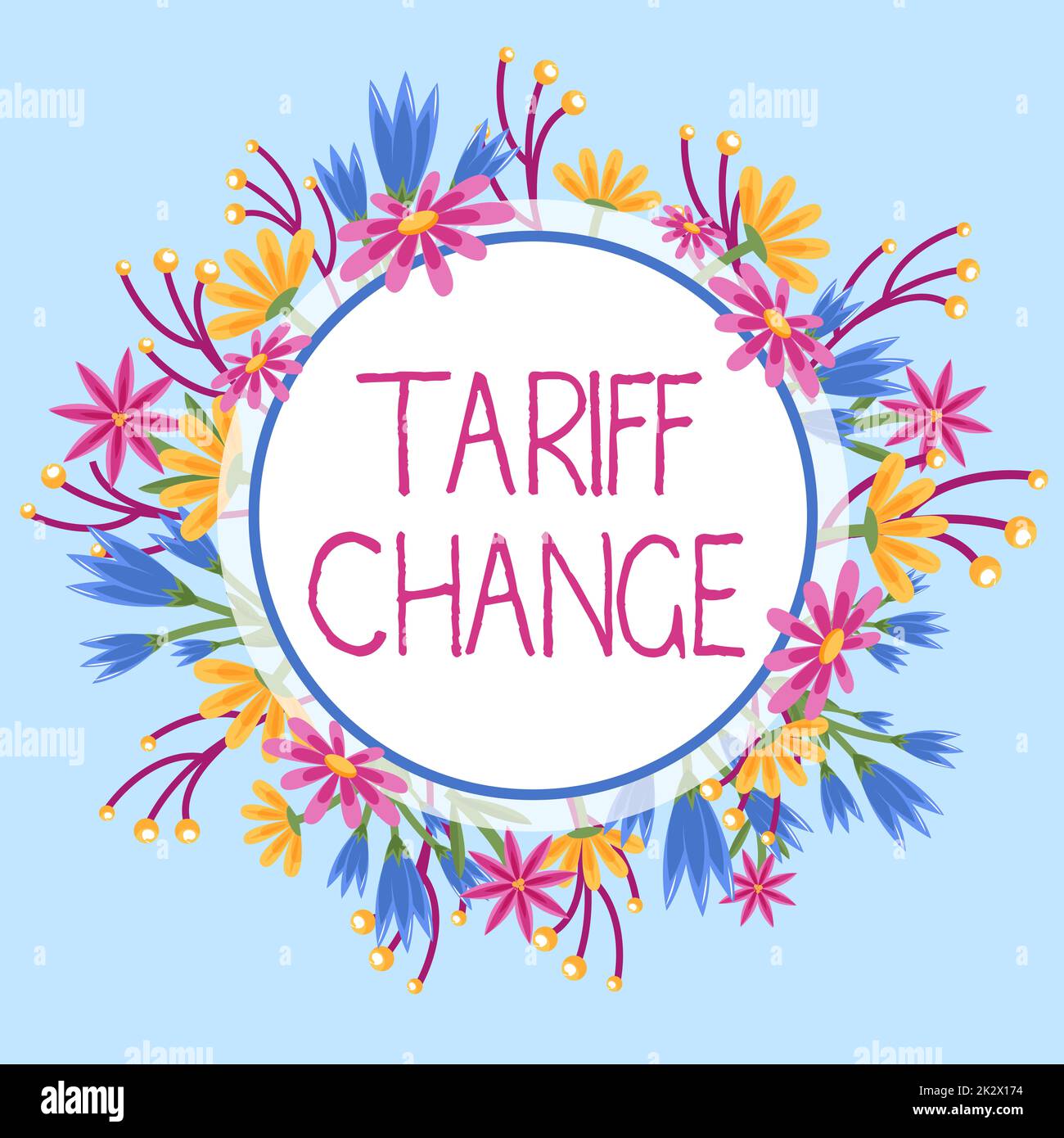 Text showing inspiration Tariff Change. Business idea Amendment of ... Text showing inspiration Tariff Change. Business idea Amendment of ...