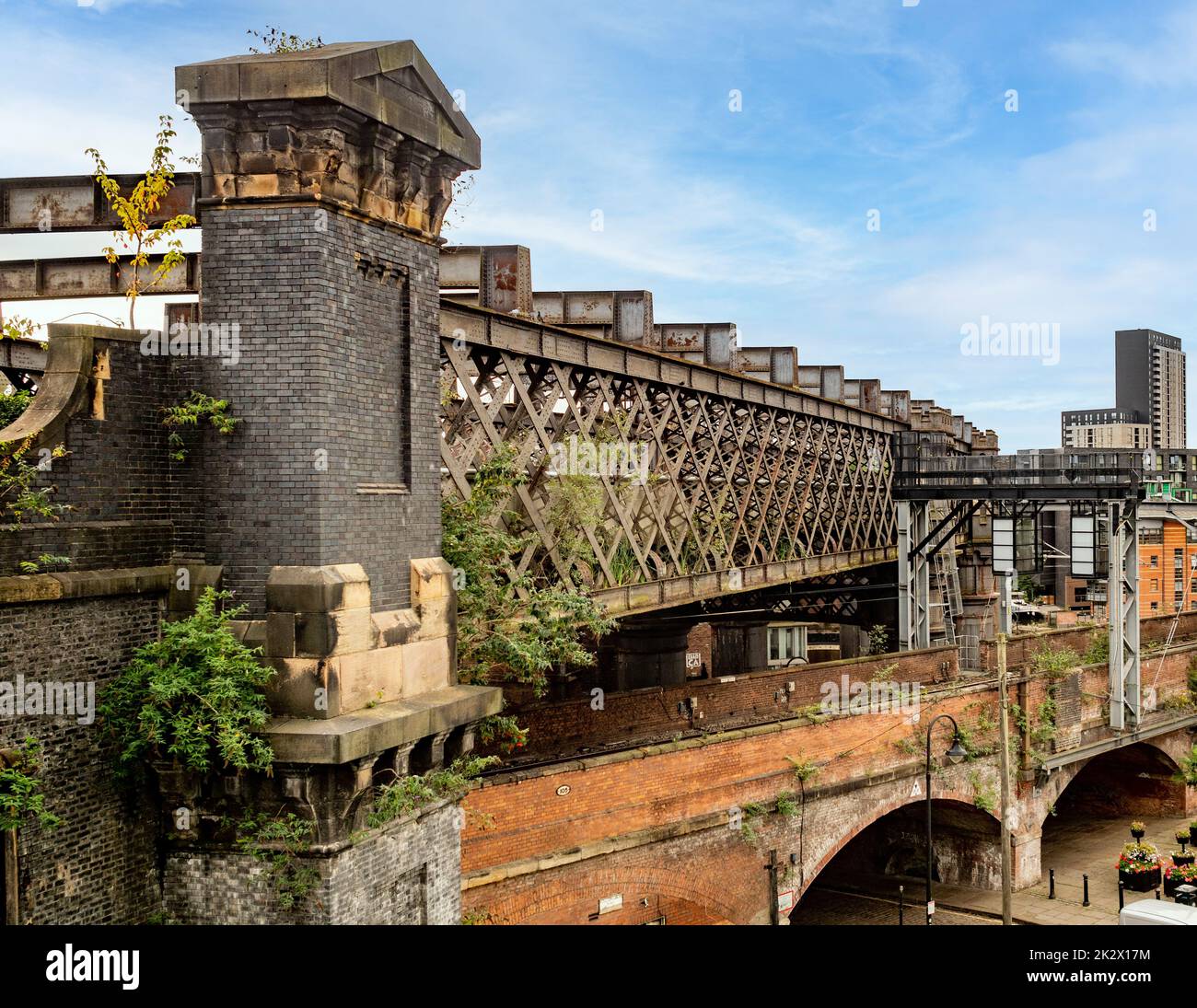 Castlefield viaduct, Manchester Stock Photo - Alamy
