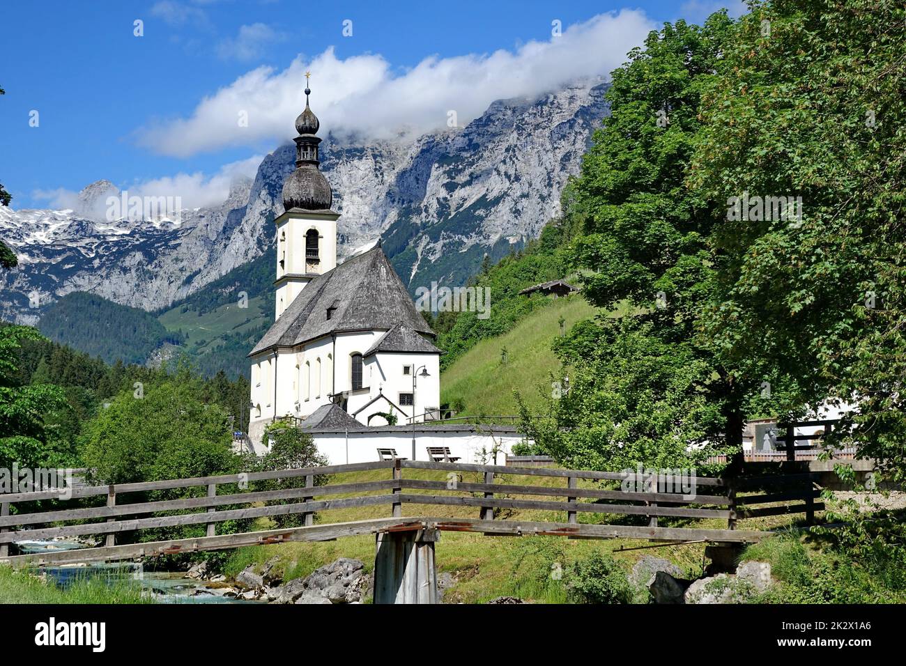 Germany, Bavaria, Landkreis Berchtesgaden, Berchtesgadener Alpen ...