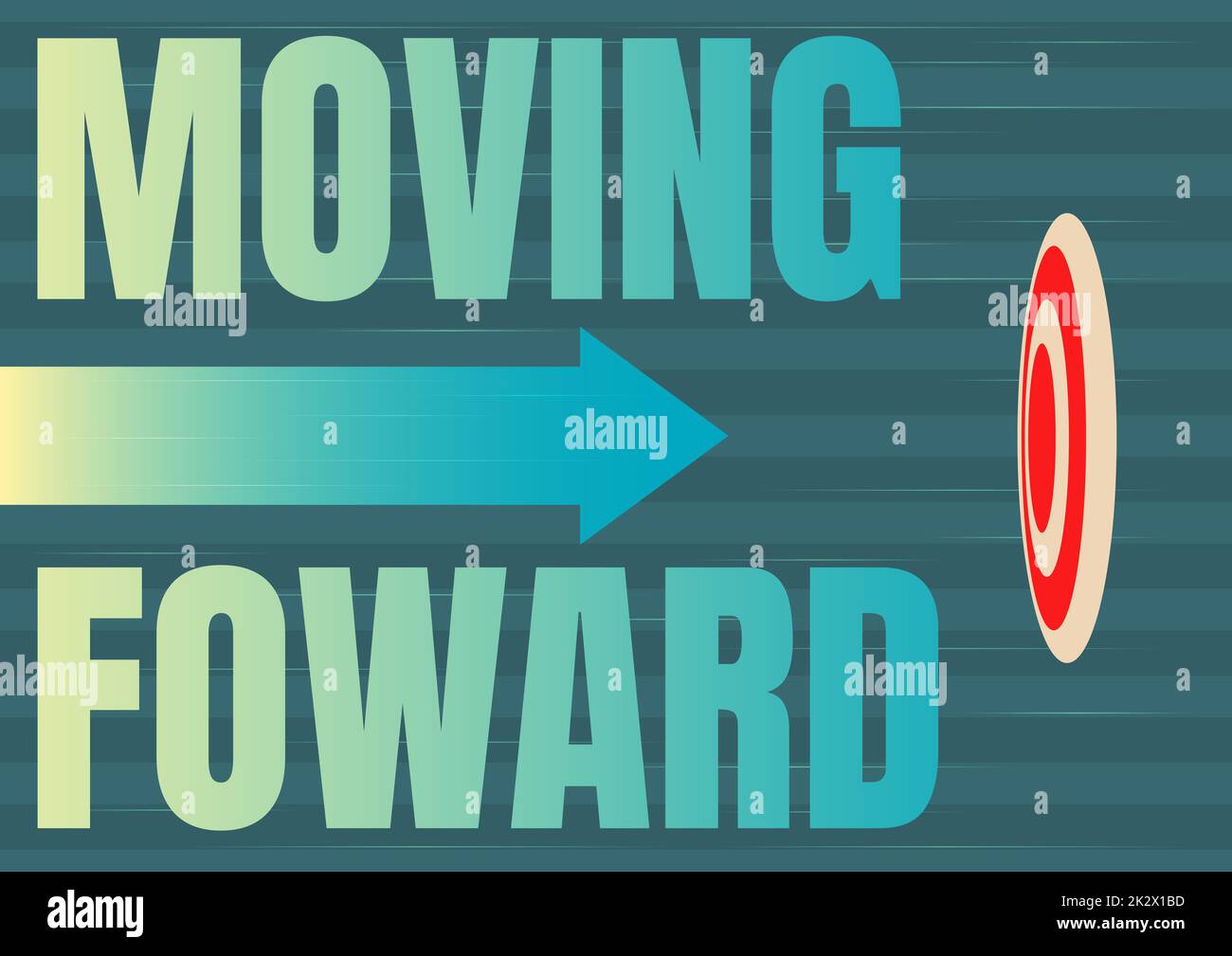 Writing displaying text Moving Foward. Concept meaning Towards a Point ...