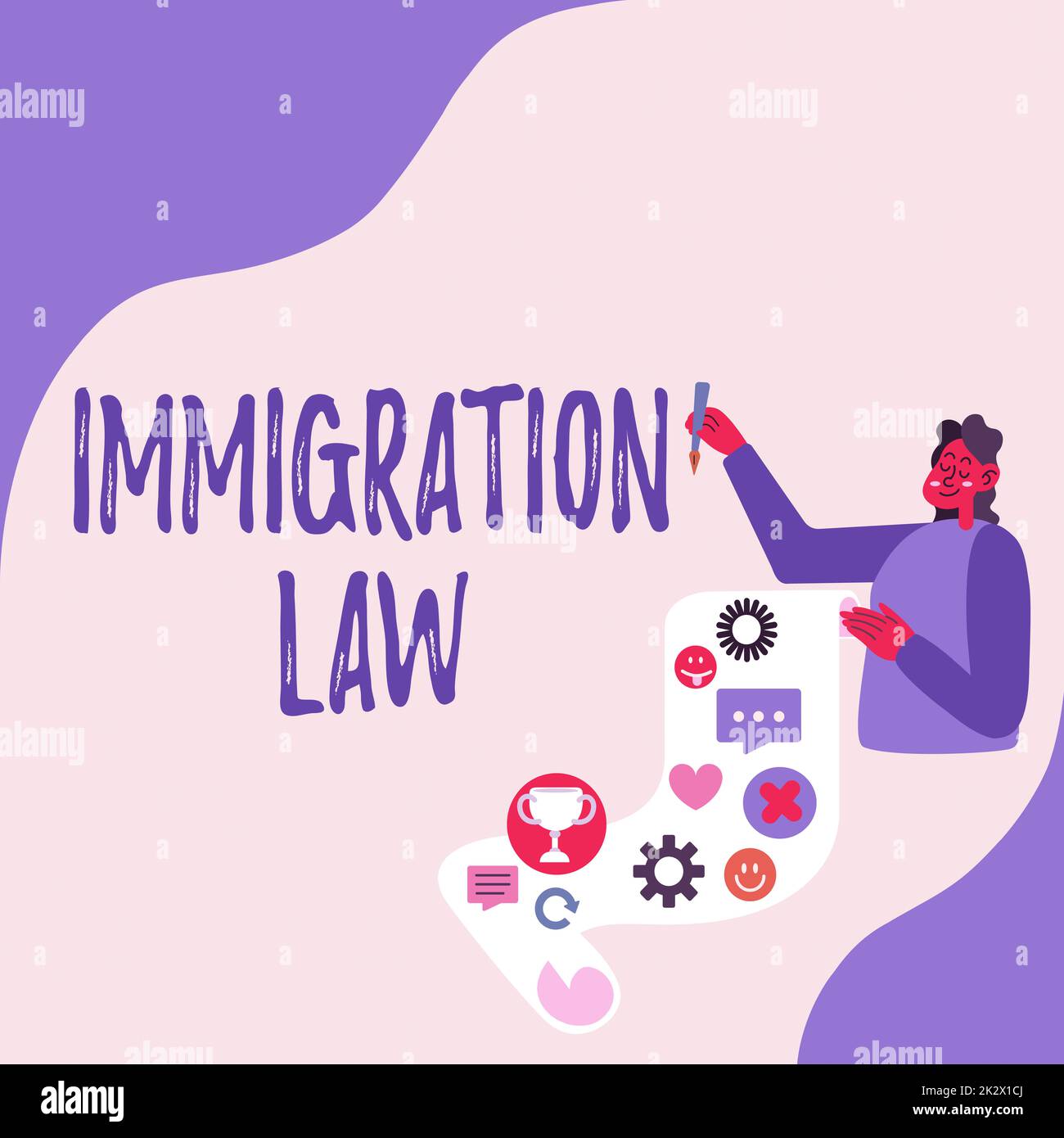 Immigration settling in hi-res stock photography and images - Alamy