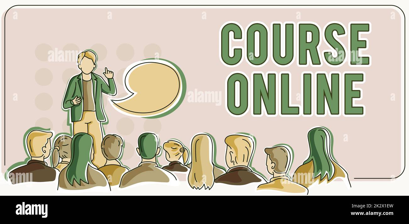 Distant seminar Cut Out Stock Images & Pictures - Alamy