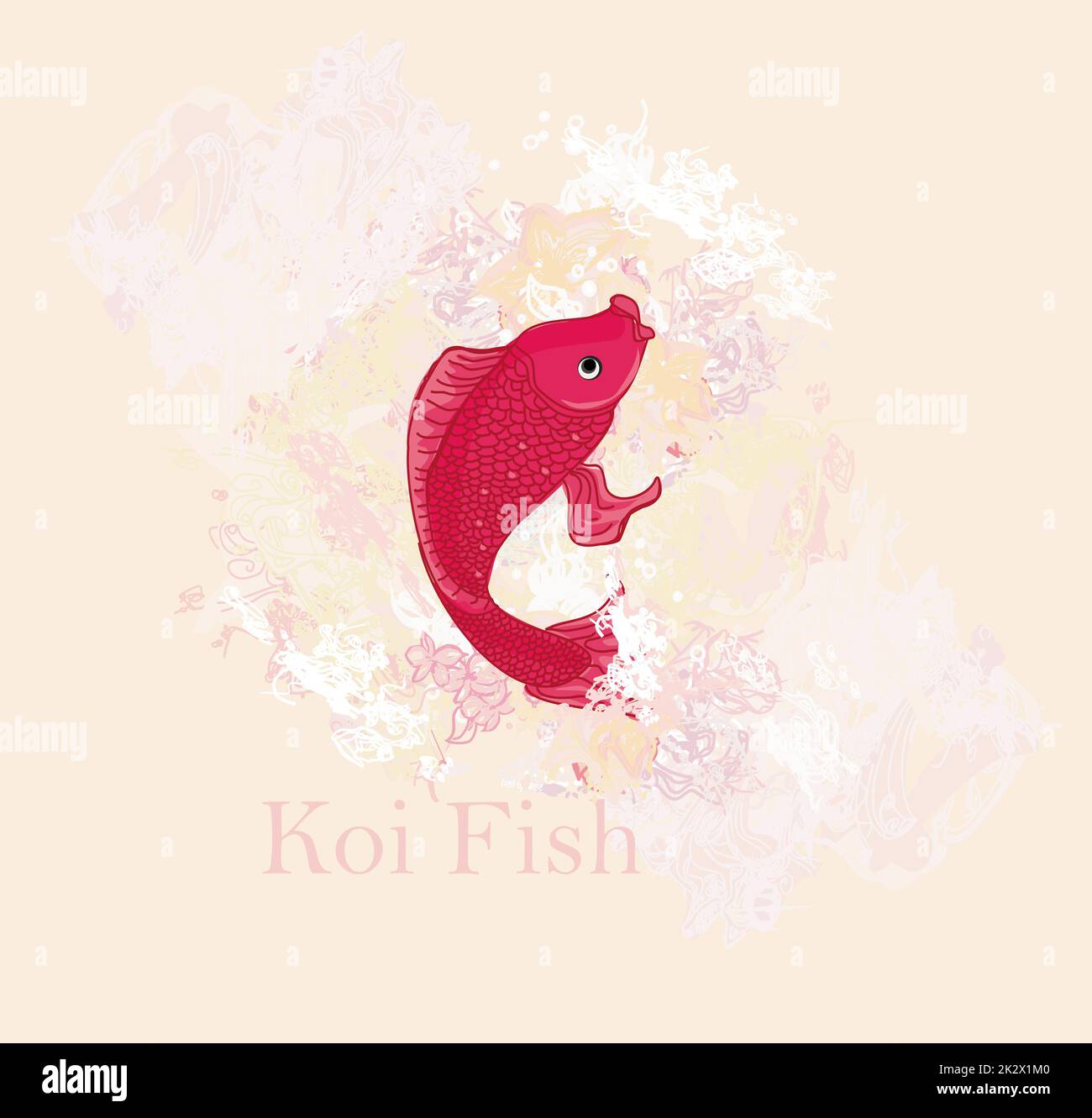 japanese koi background Stock Photo - Alamy