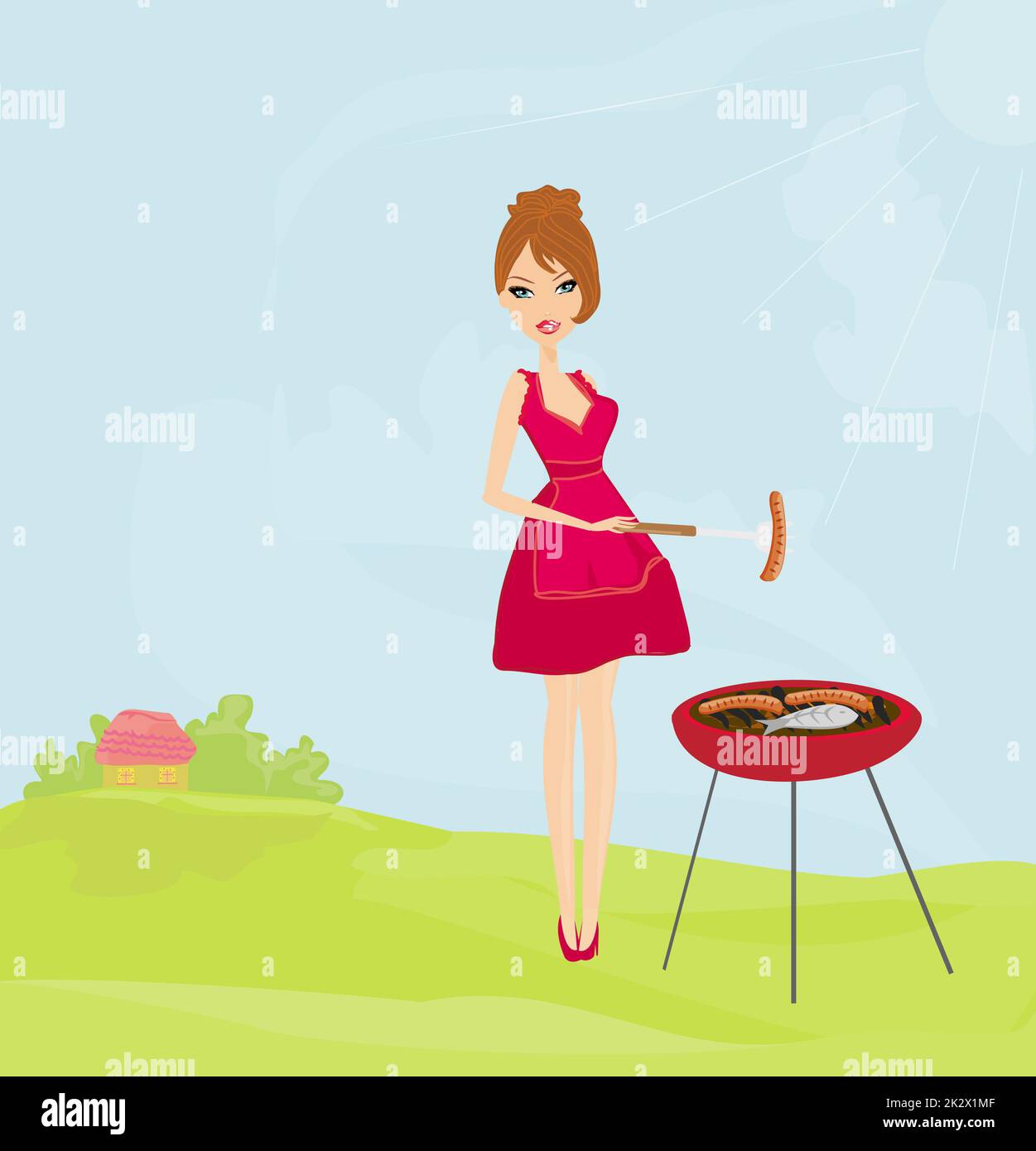Supper landscape hi-res stock photography and images - Alamy