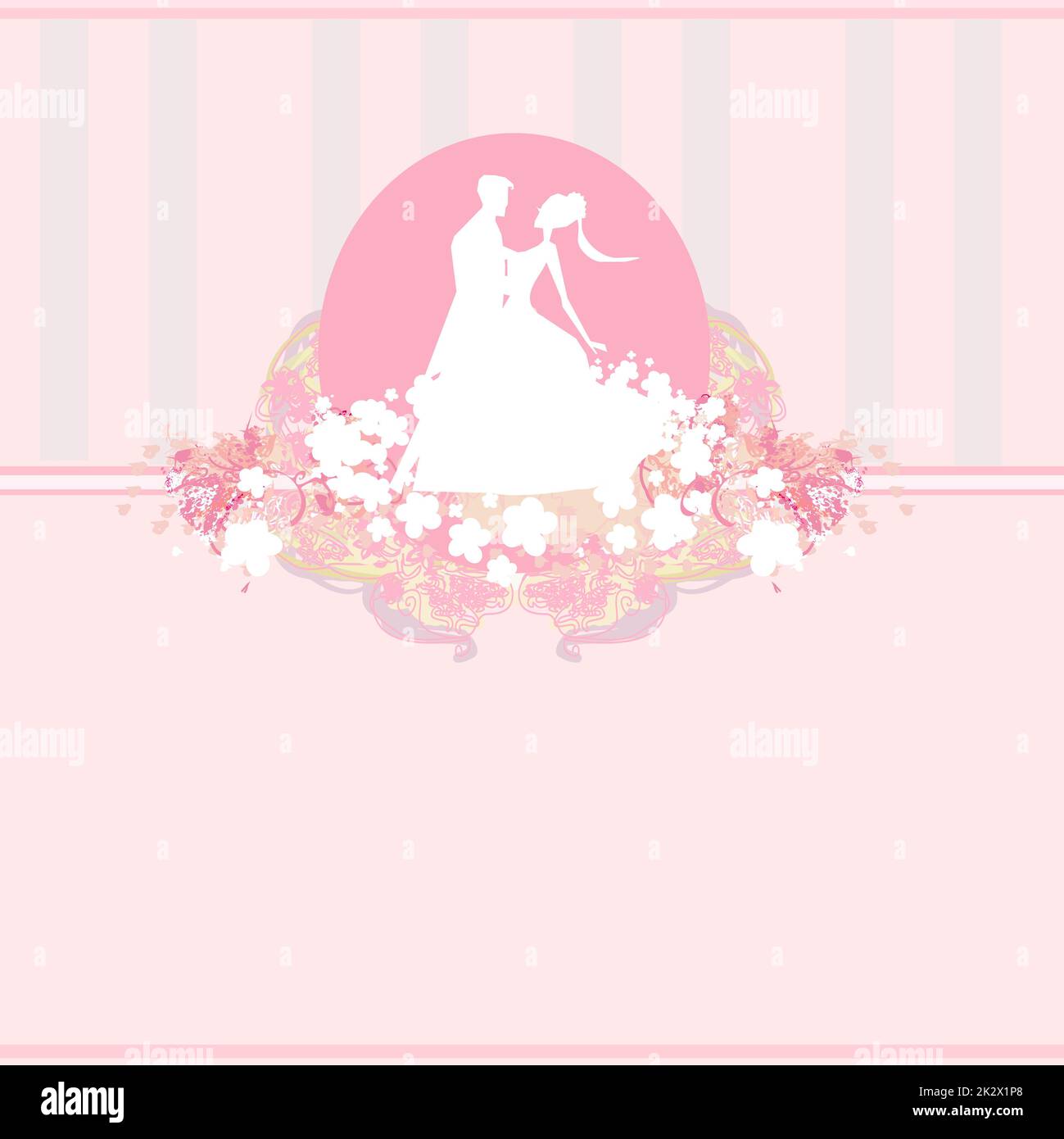 Ballroom dancers - invitation Stock Photo - Alamy