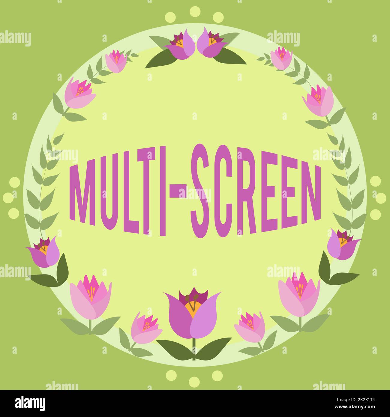 Conceptual display Multi Screen. Business approach Having or involving ...