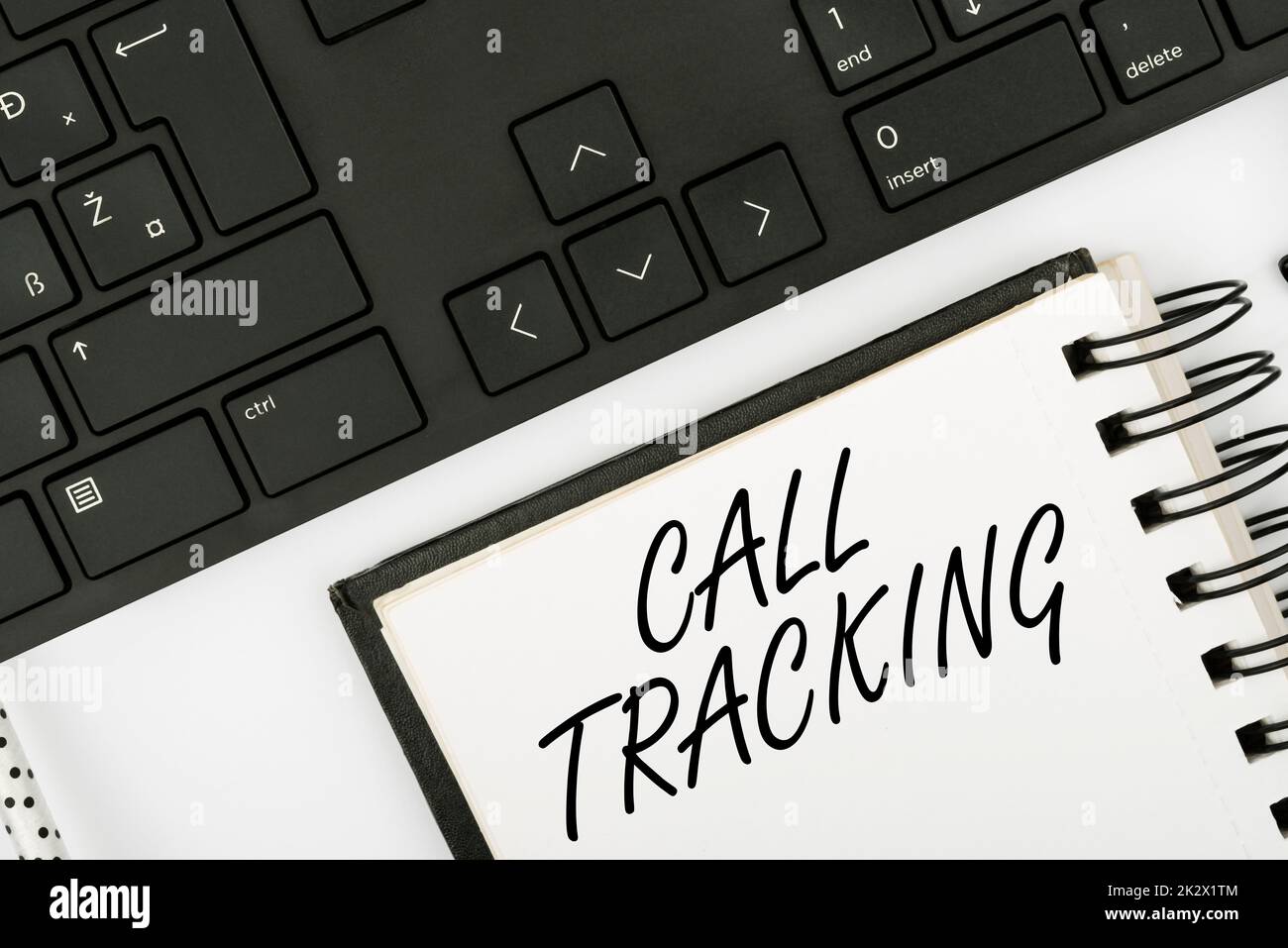 Hand writing sign Call Tracking. Business showcase Organic search ...