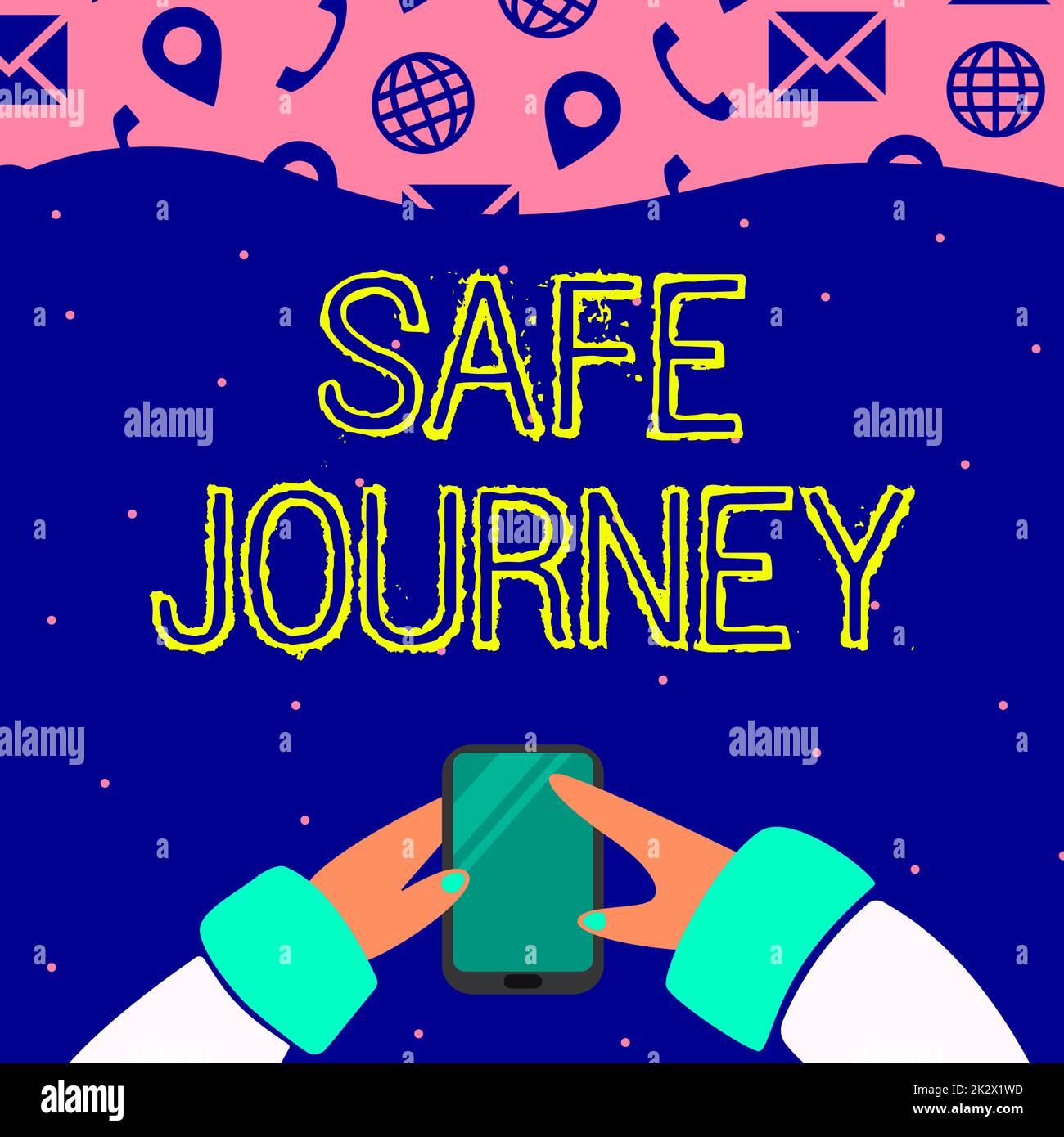 Inspiration showing sign Safe Journey. Internet Concept Blessing Bid ... Inspiration showing sign Safe Journey. Internet Concept Blessing Bid ...
