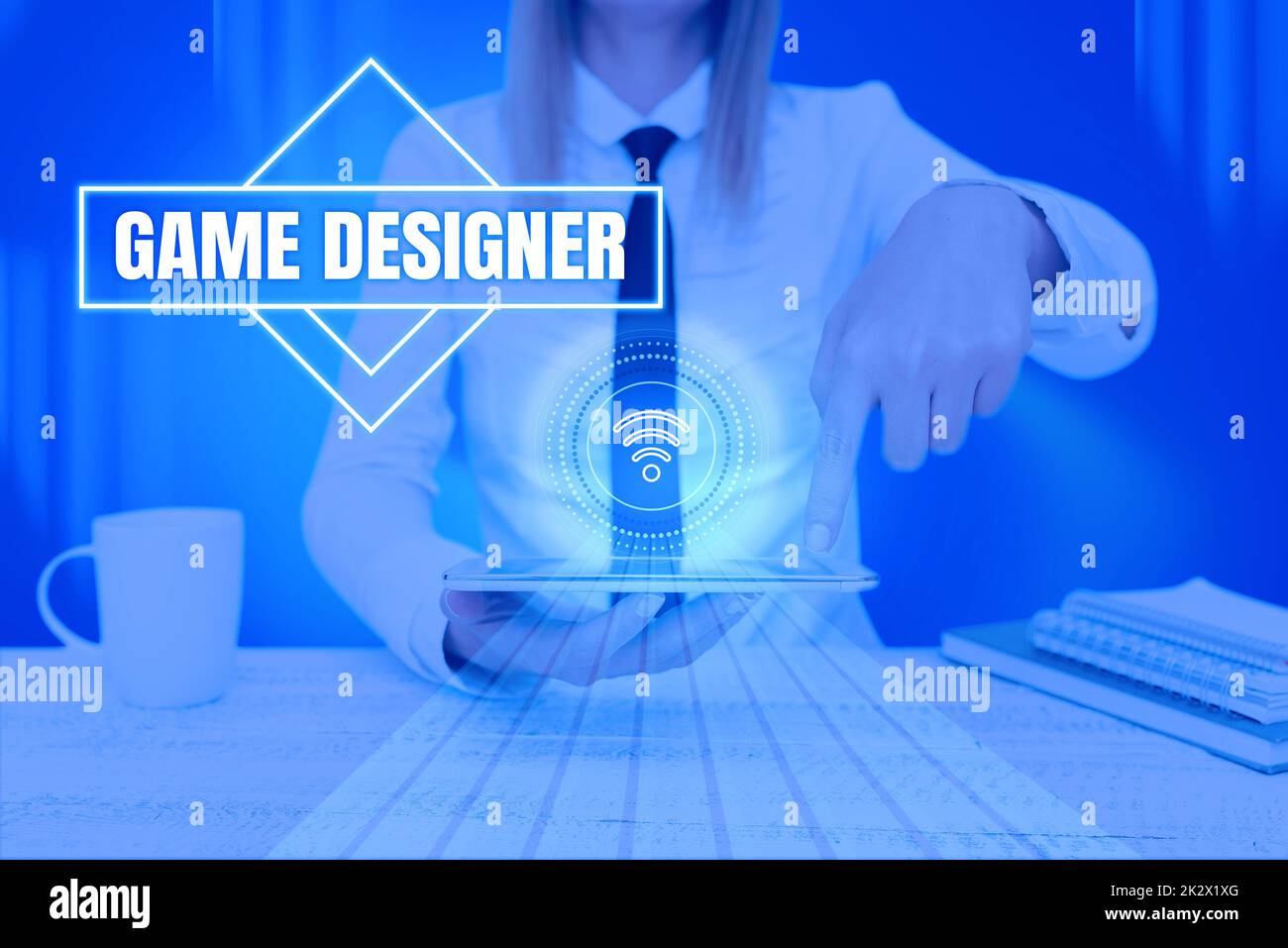 Pixel lady hi-res stock photography and images - Alamy