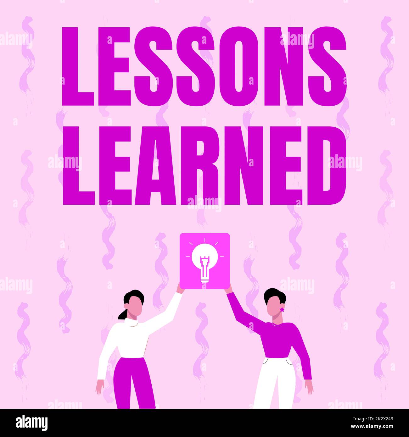 Inspiration showing sign Lessons Learned. Conceptual photo Promote ...