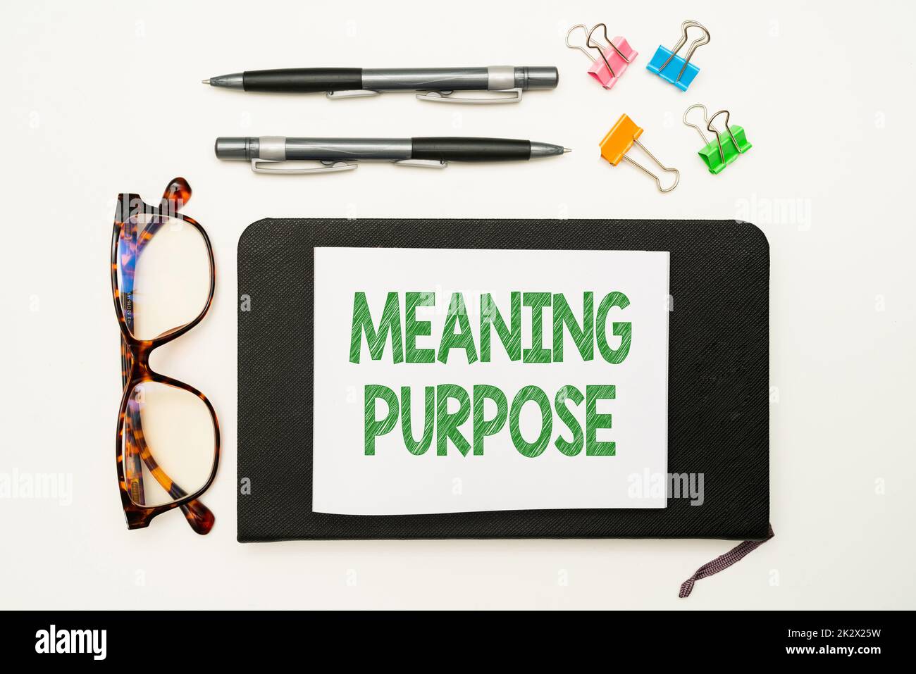 Text caption presenting Meaning Purpose. Word for The reason for which ...