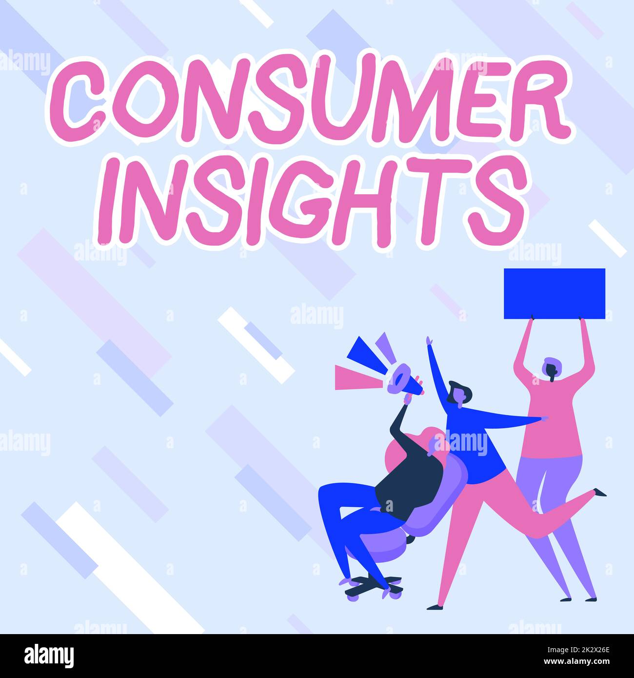 Text sign showing Consumer Insights. Business concept understanding ...