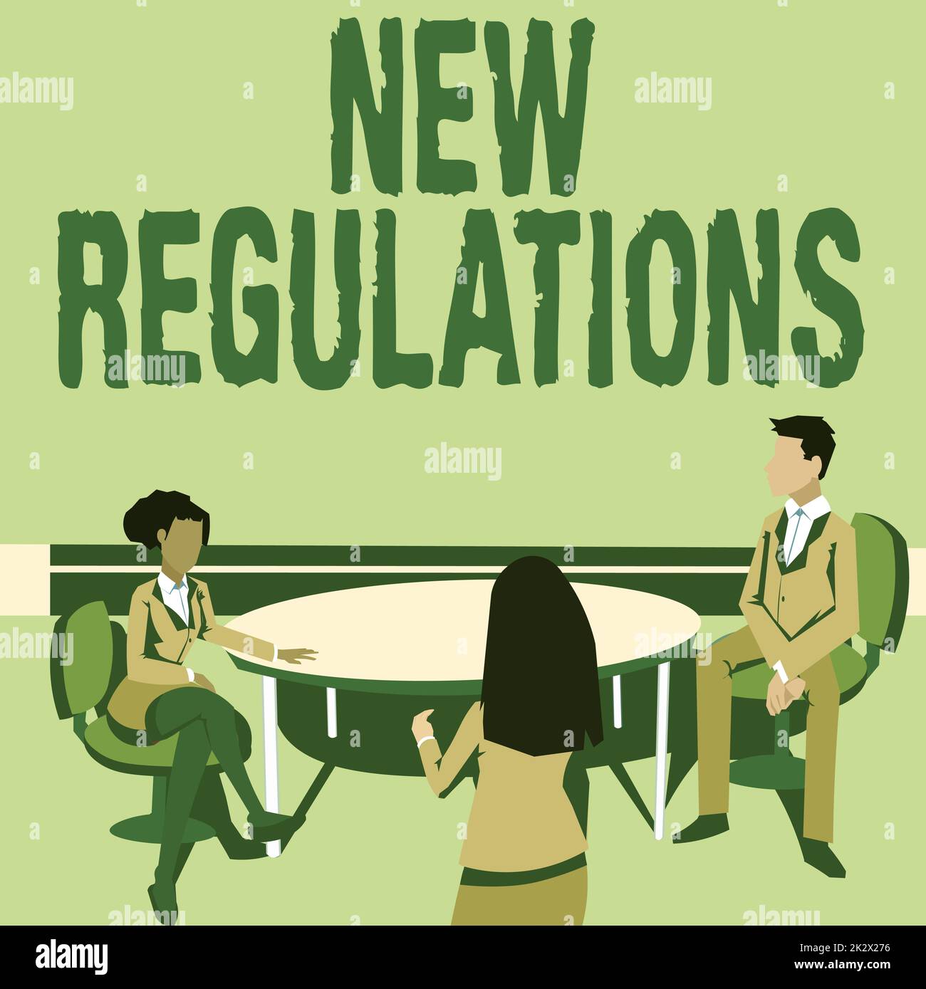 Handwriting text New Regulations. Business concept Regulation ...