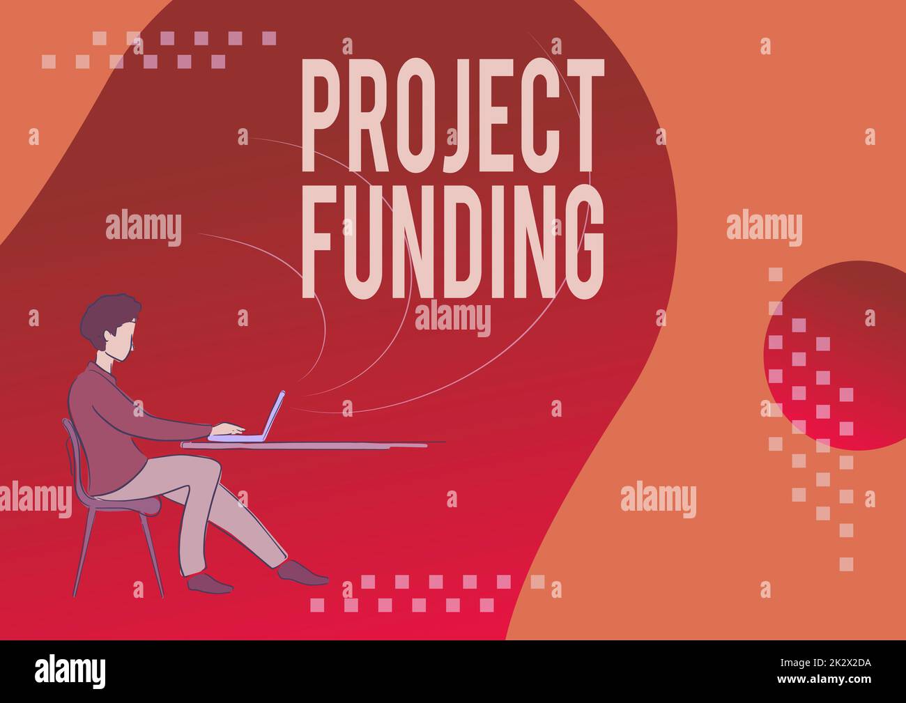 Inspiration showing sign Project Funding. Business overview paying for ...