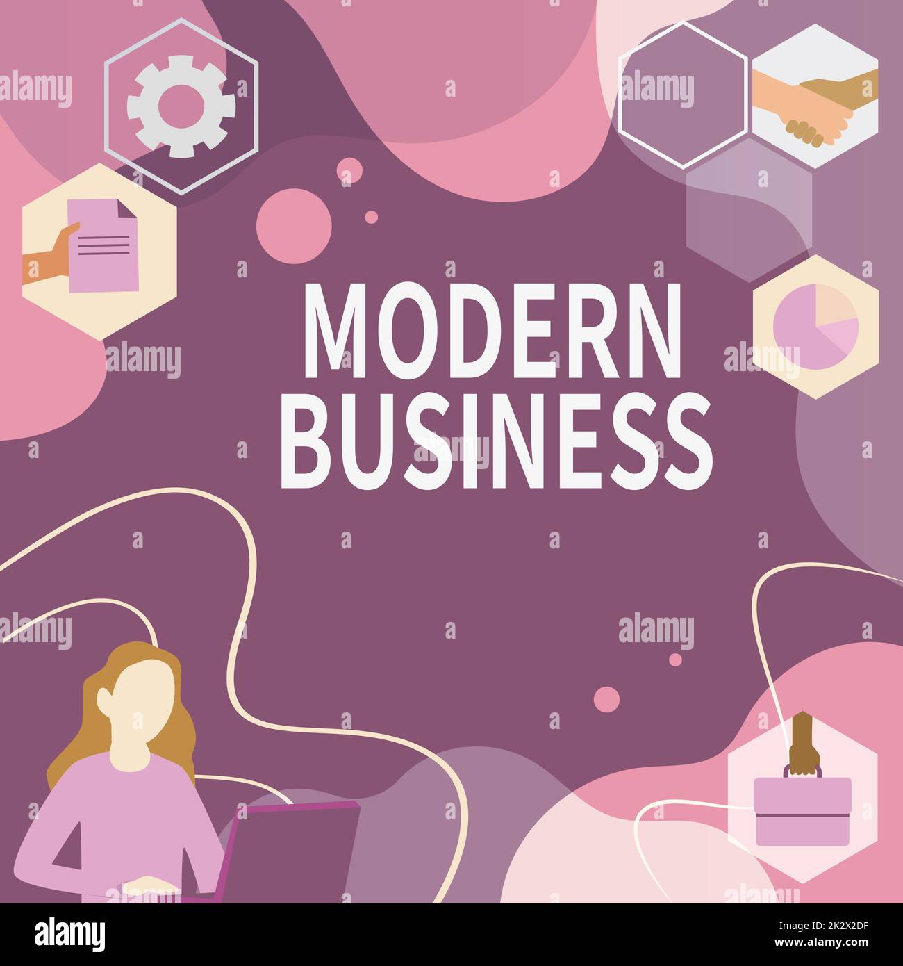 Conceptual caption Modern Business. Internet Concept Introduction to ...