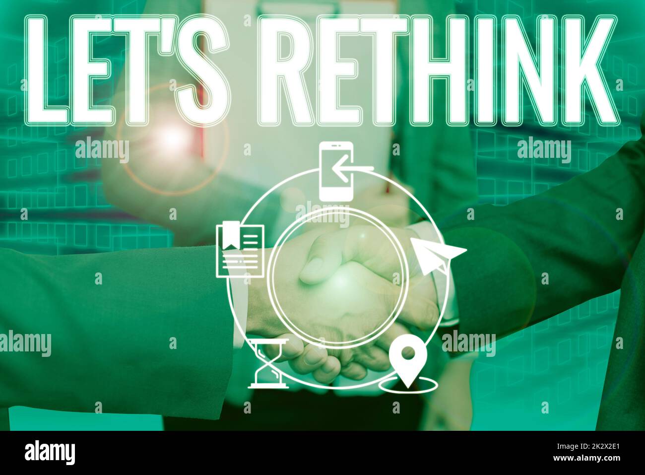 Inspiration showing sign Let S Rethink. Internet Concept an ...