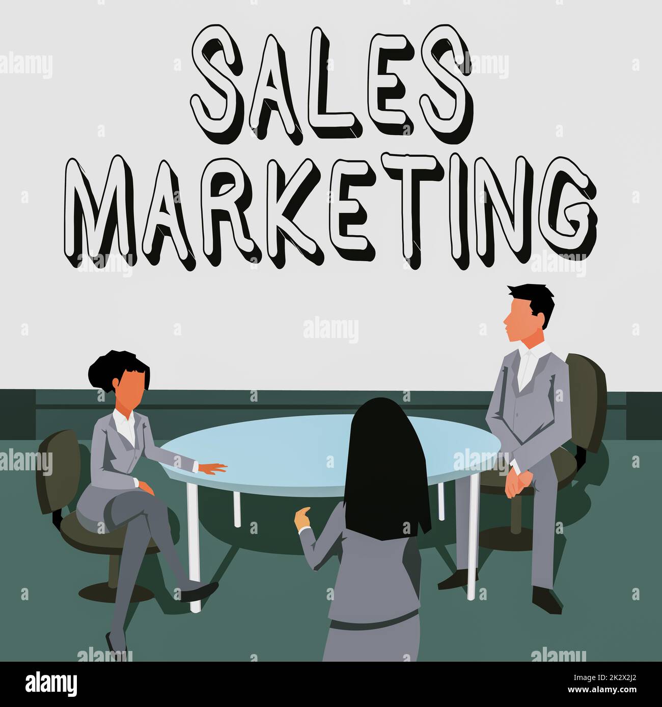 Conceptual display Sales Marketing. Word for introducing product or ...