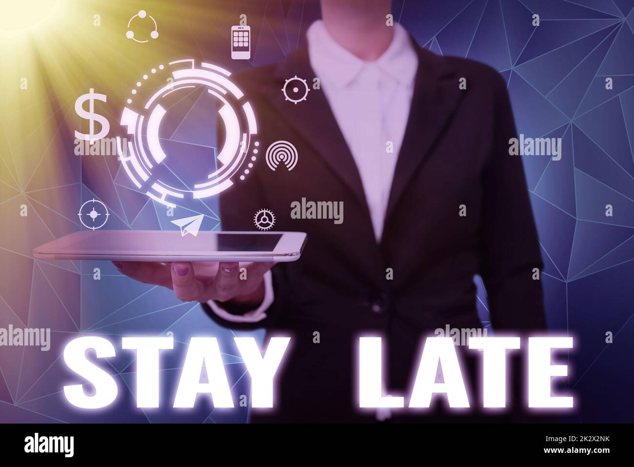 Open late sign hi-res stock photography and images - Alamy
