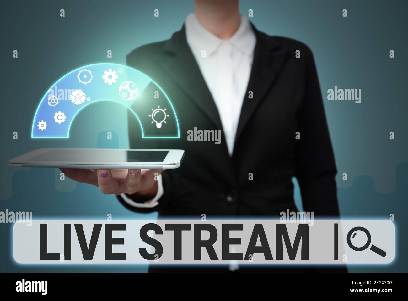 Inspiration showing sign Live Stream. Concept meaning transmit or ...