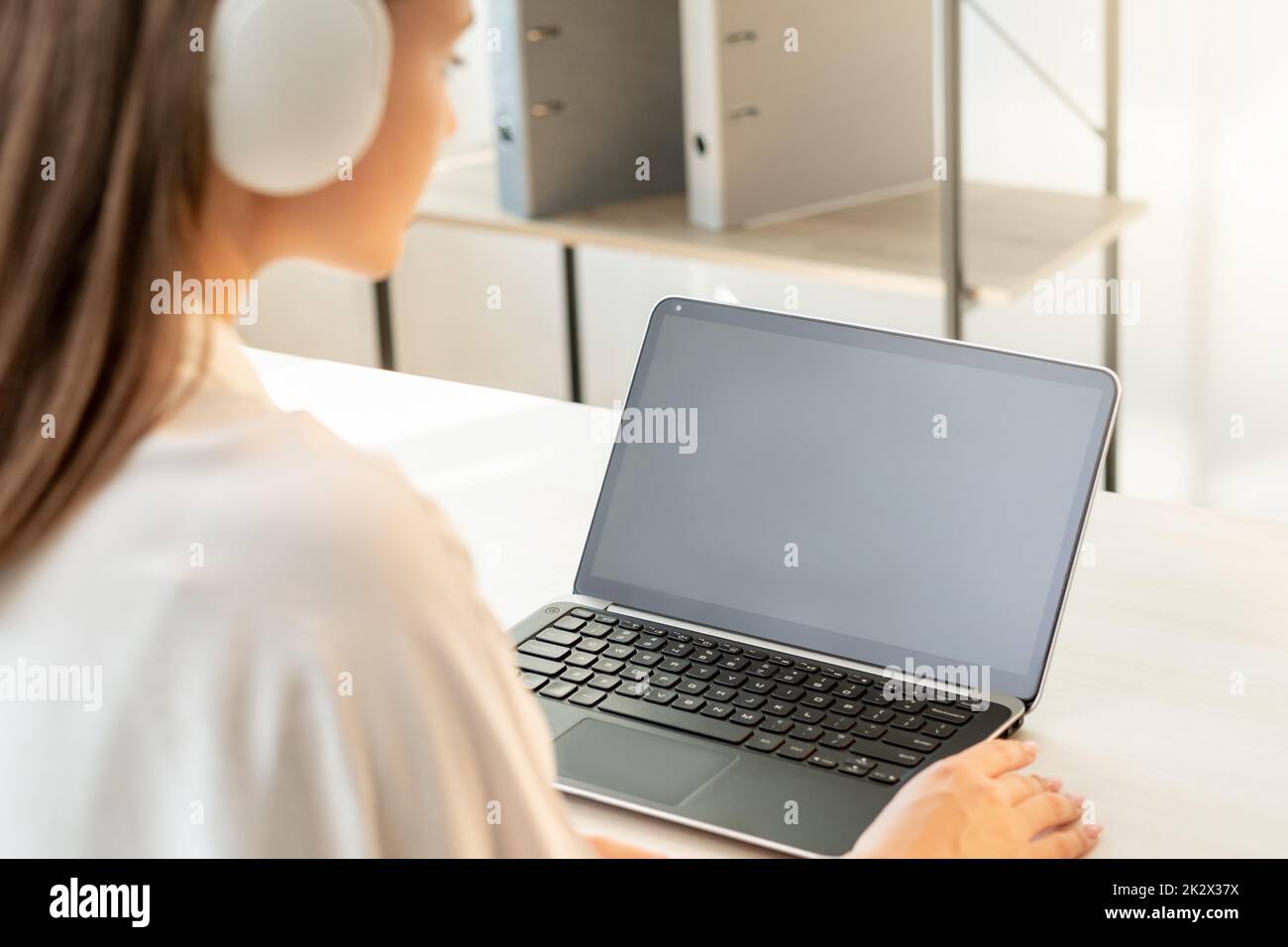 Zoom videochat. Corporate webinar. Virtual conference. Online ...