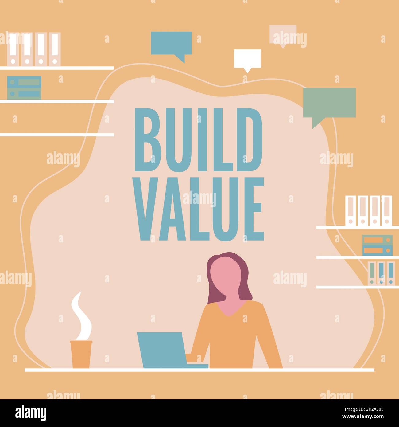 Text Caption Presenting Build Value Business Idea Efficient Enough Way