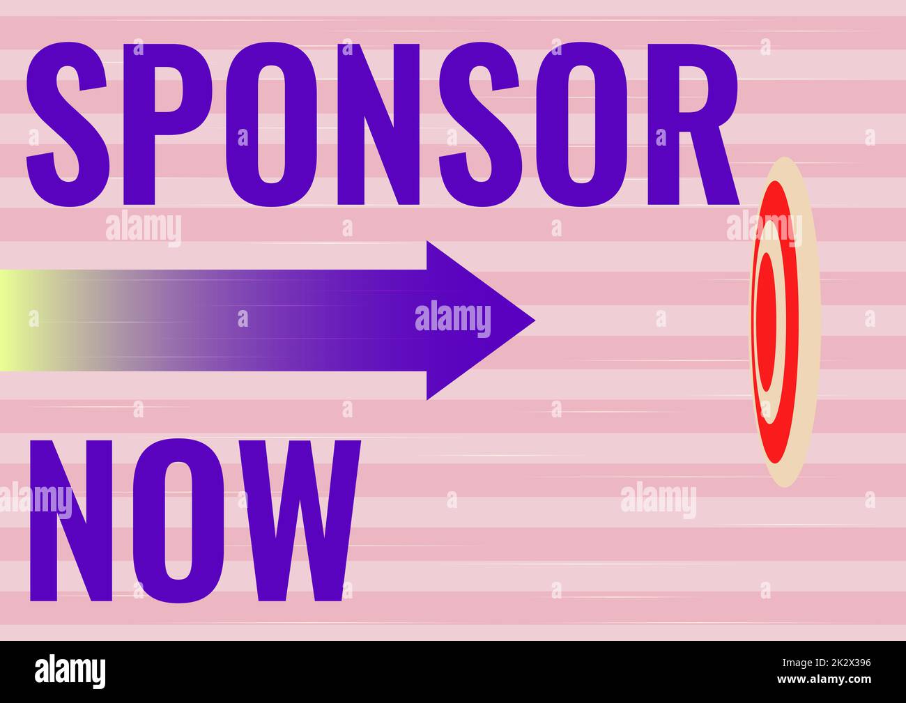 Writing displaying text Sponsor Now. Business concept paying or ...