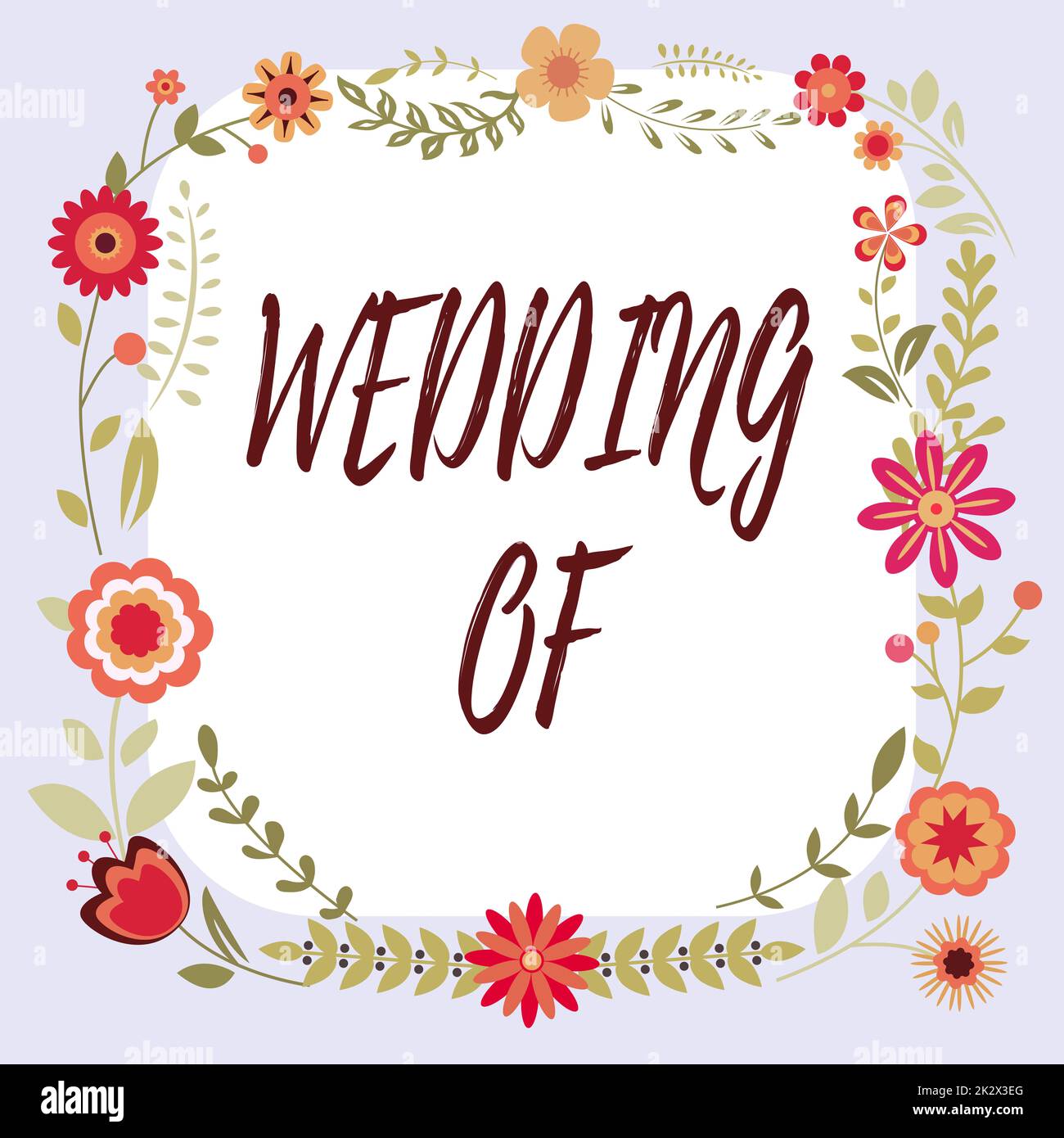 Conceptual display Wedding Of. Concept meaning announcing that man and ...