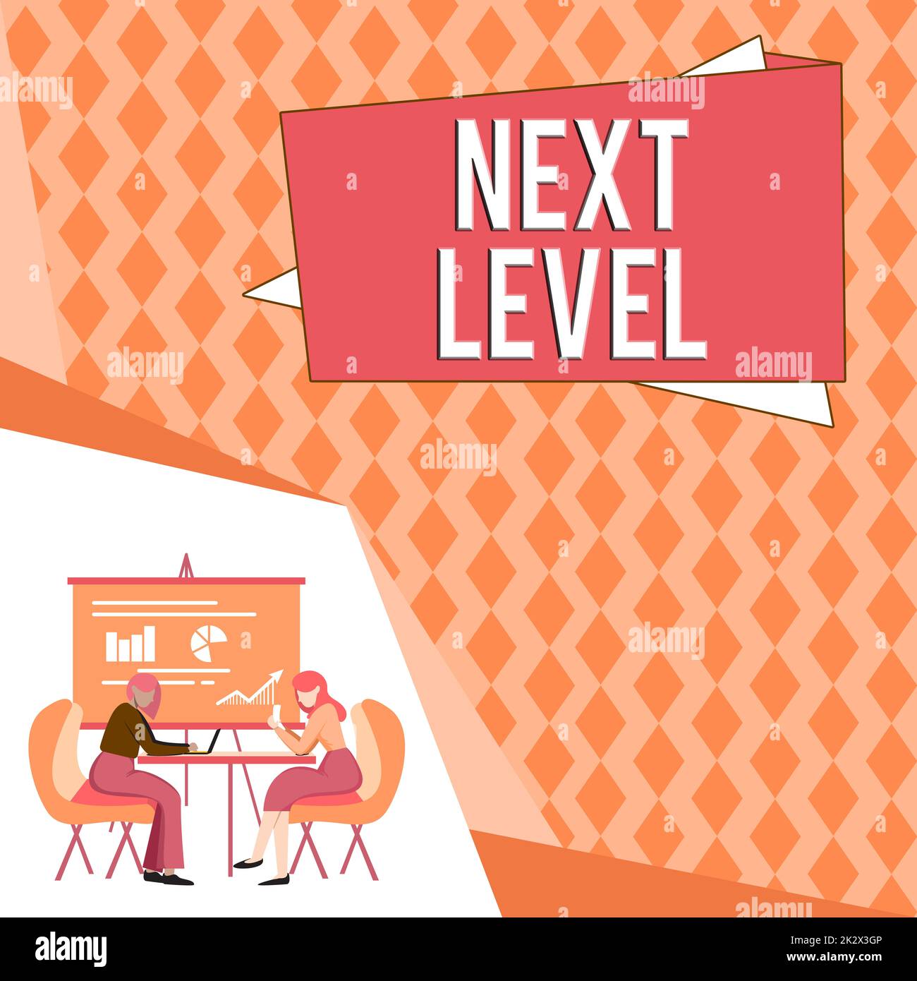 Handwriting text Next Level. Word Written on having more than one floor ...