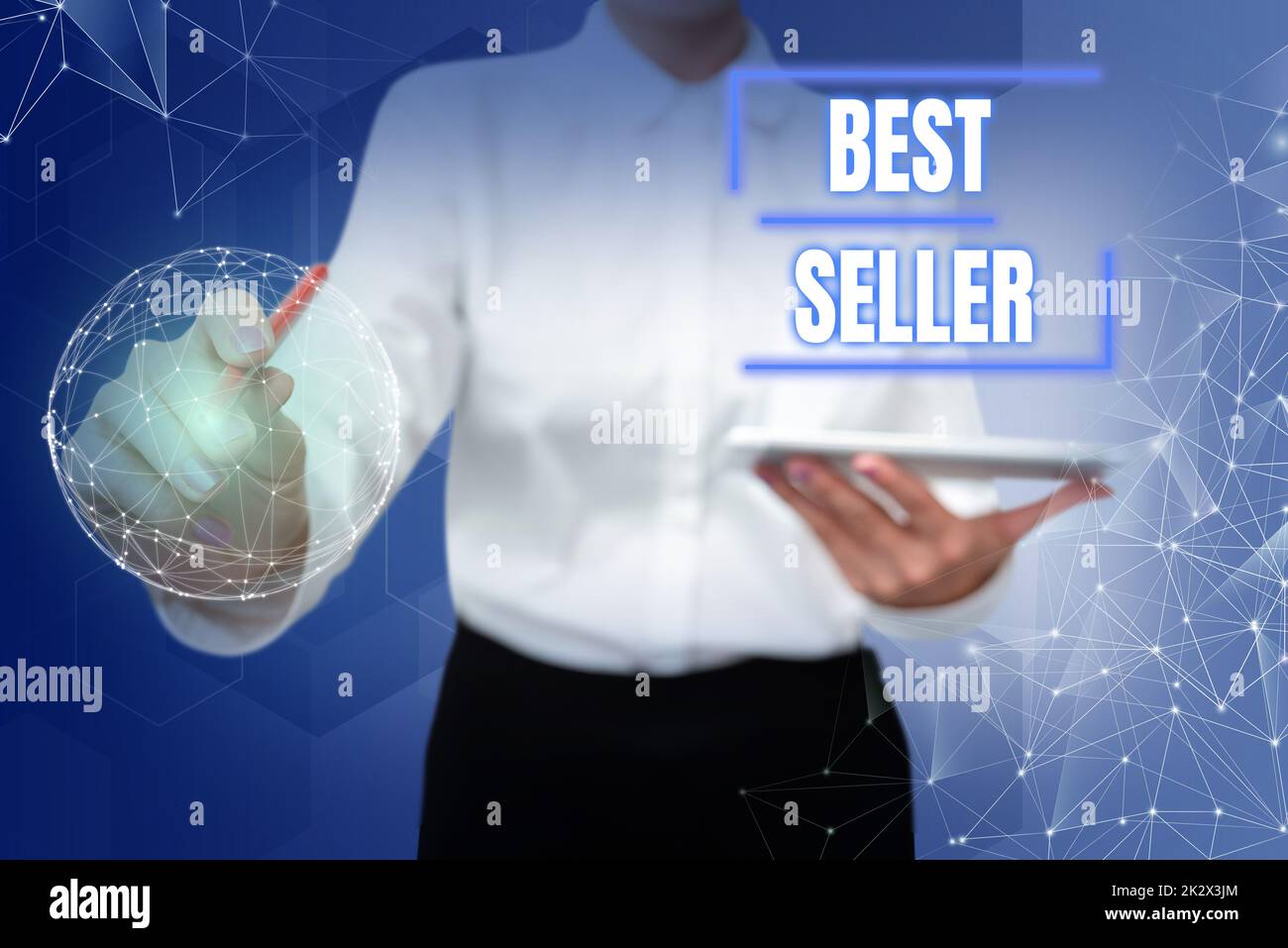 Writing displaying text Best Seller. Concept meaning book or other ...