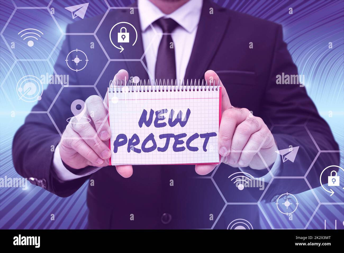 Conceptual display New Project. Business idea individual enterprise ...