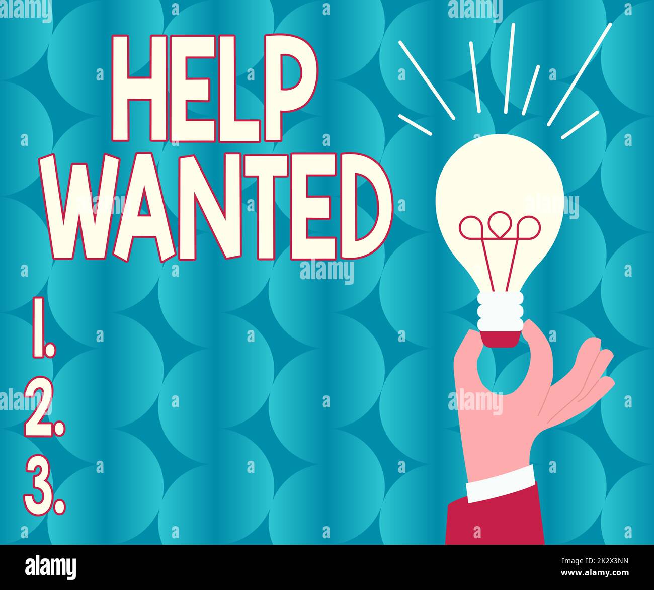 Text caption presenting Help Wanted. Word for advertisement placed in ... Text caption presenting Help Wanted. Word for advertisement placed in ...