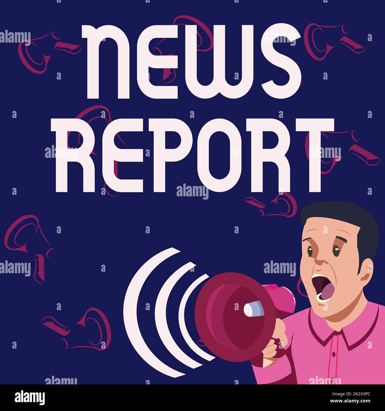 Inspiration showing sign News Report. Internet Concept spoken or ...