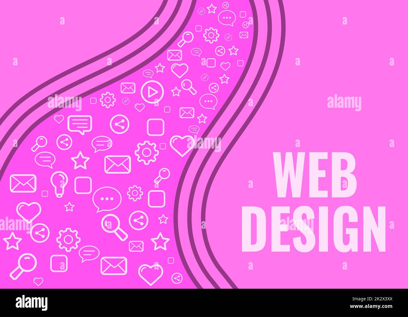 Hand Writing Sign Web Design Word For Who Is Responsible Of Production And Maintenance Of