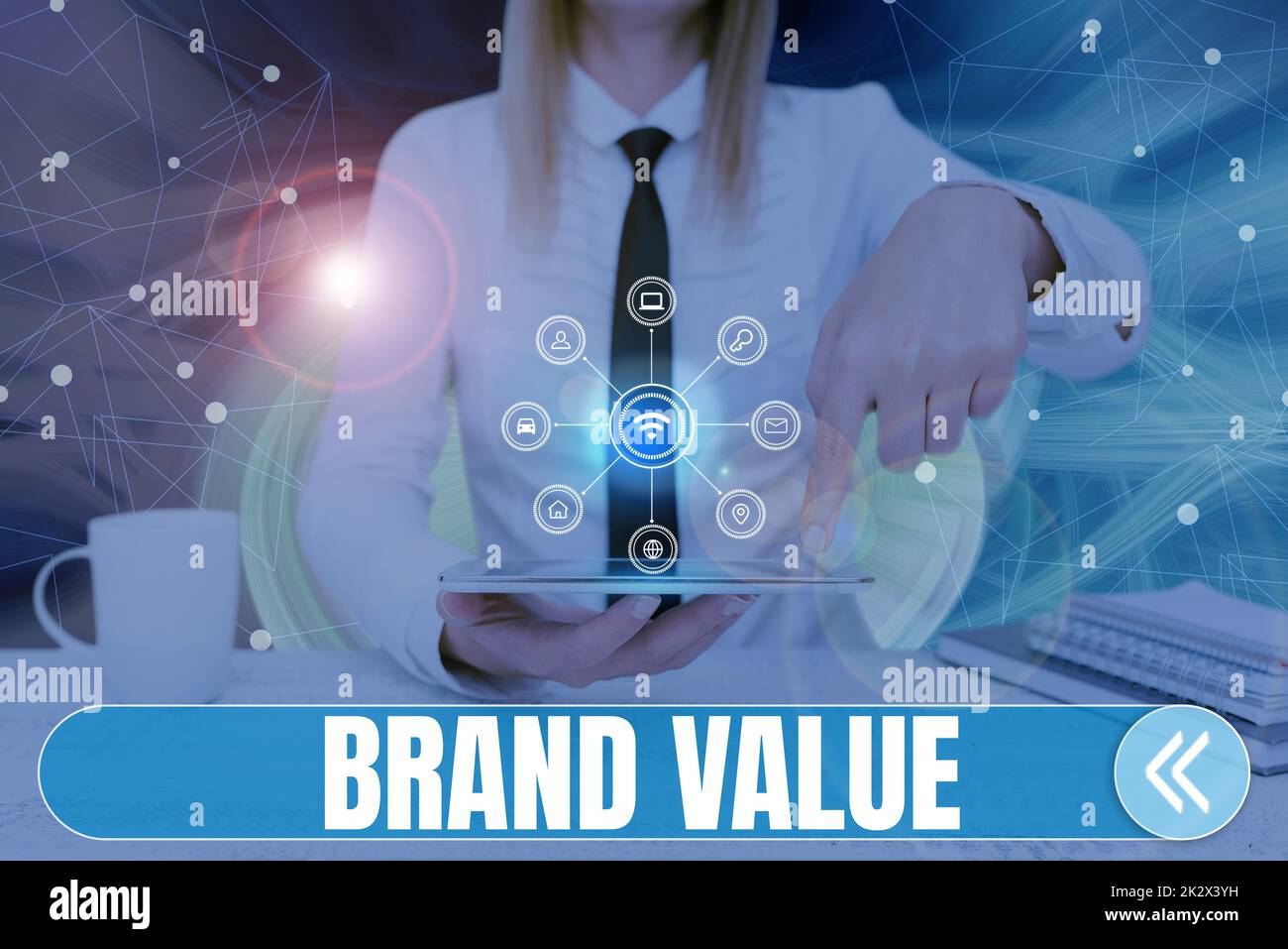 Conceptual display Brand Value. Word Written on company generates from ... Conceptual display Brand Value. Word Written on company generates from ...