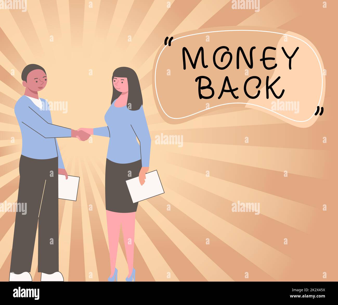 Inspiration showing sign Money Back. Business approach get what you ...