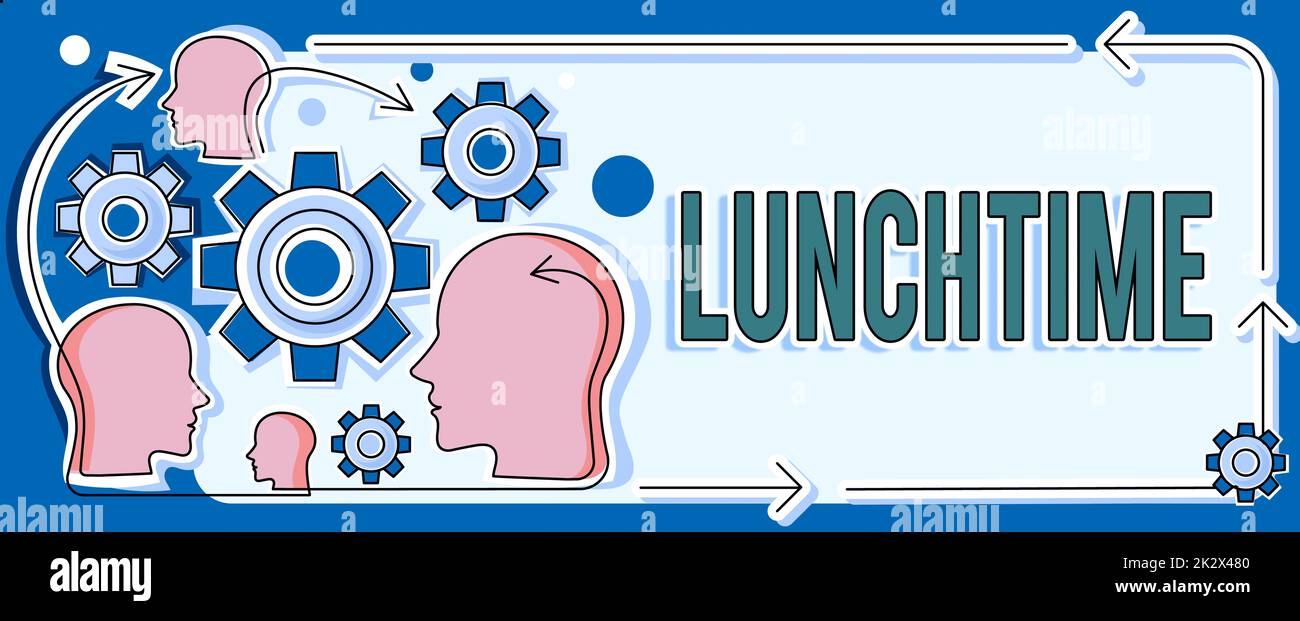 Conceptual display Lunchtime. Business overview Meal in the middle of ... Conceptual display Lunchtime. Business overview Meal in the middle of ...