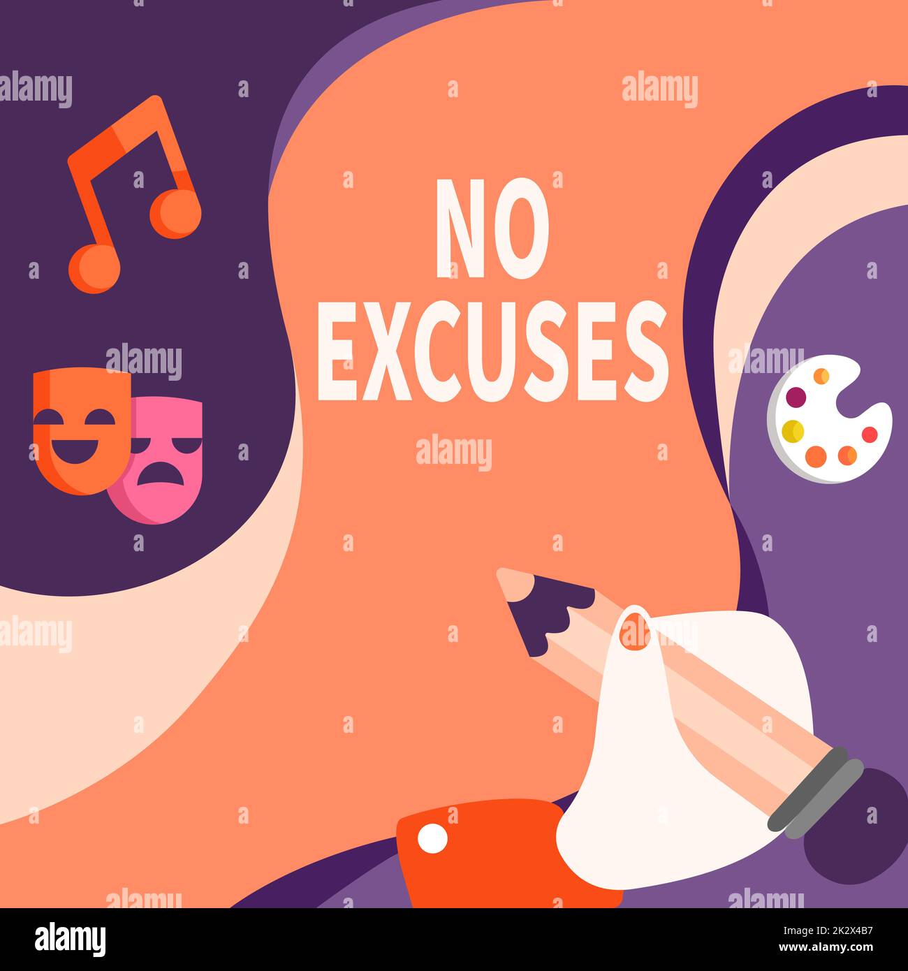 Inspiration showing sign No Excuses. Internet Concept telling someone ...