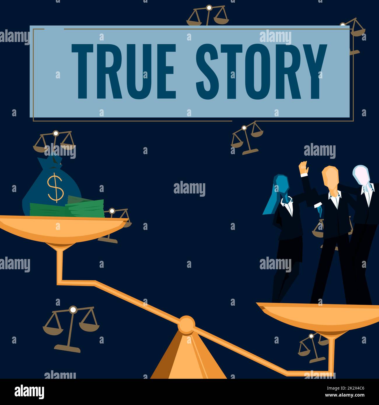 Handwriting text True Story. Conceptual photo The day to day ...