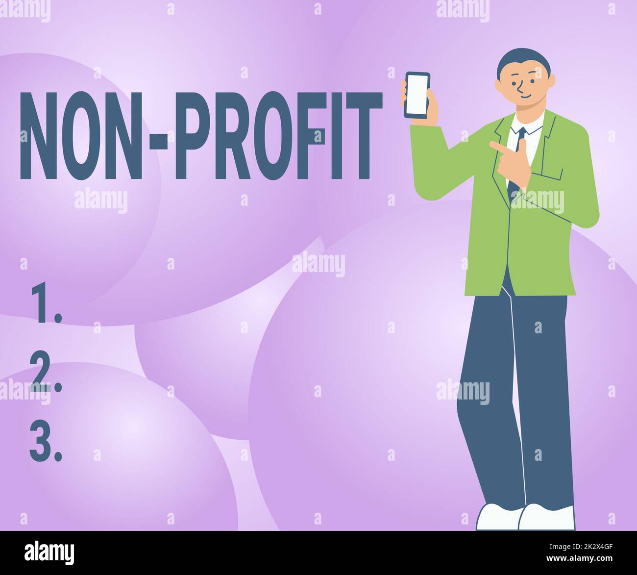 Sign displaying Non Profit. Business concept providing products or ...