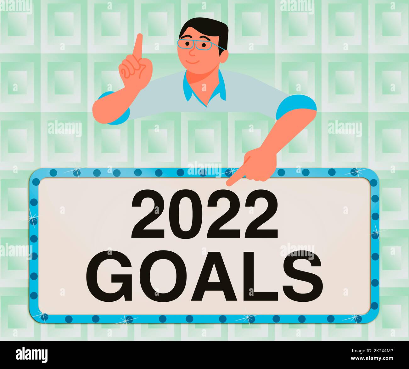 Text showing inspiration 2022 Goals. Conceptual photo A plan to do for ...